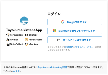 Toyokumo kintoneApp認証の設定事例をご紹介！見せたい人に見せたい情報を | Toyokumo kintone Blog